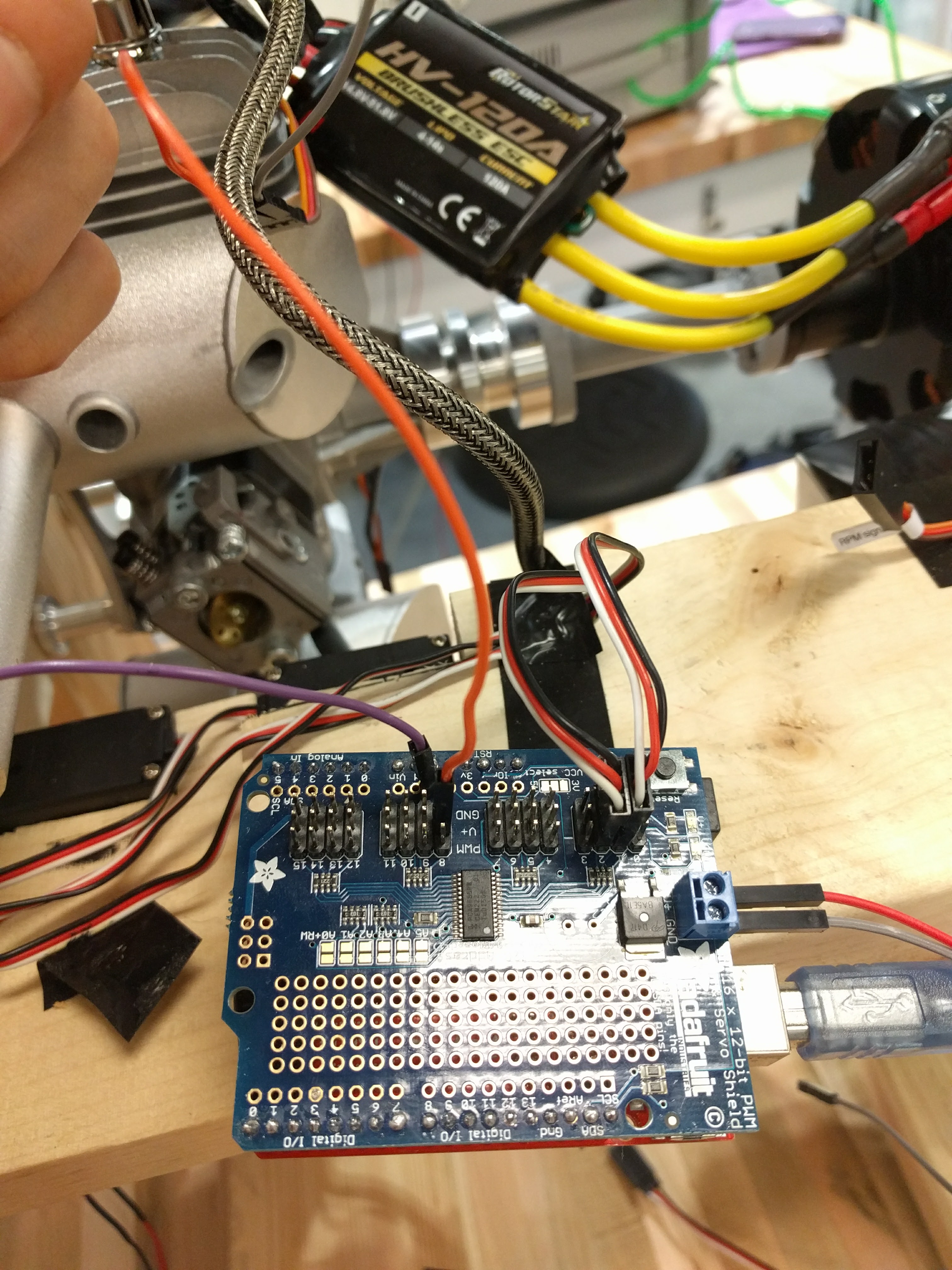 Hybrid Electric Generator for Heavy Lift Drone