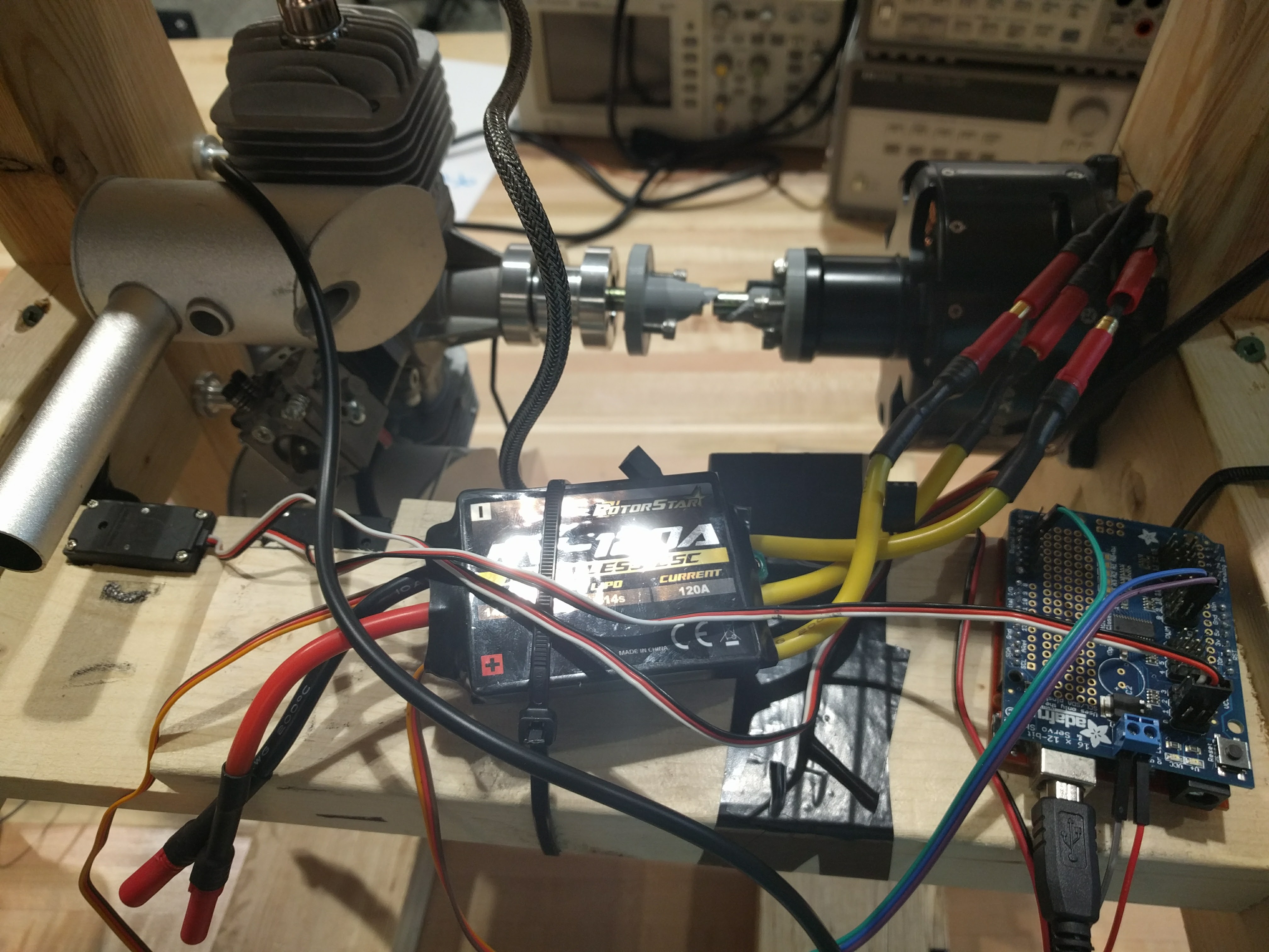 Hybrid Electric Generator for Heavy Lift Drone