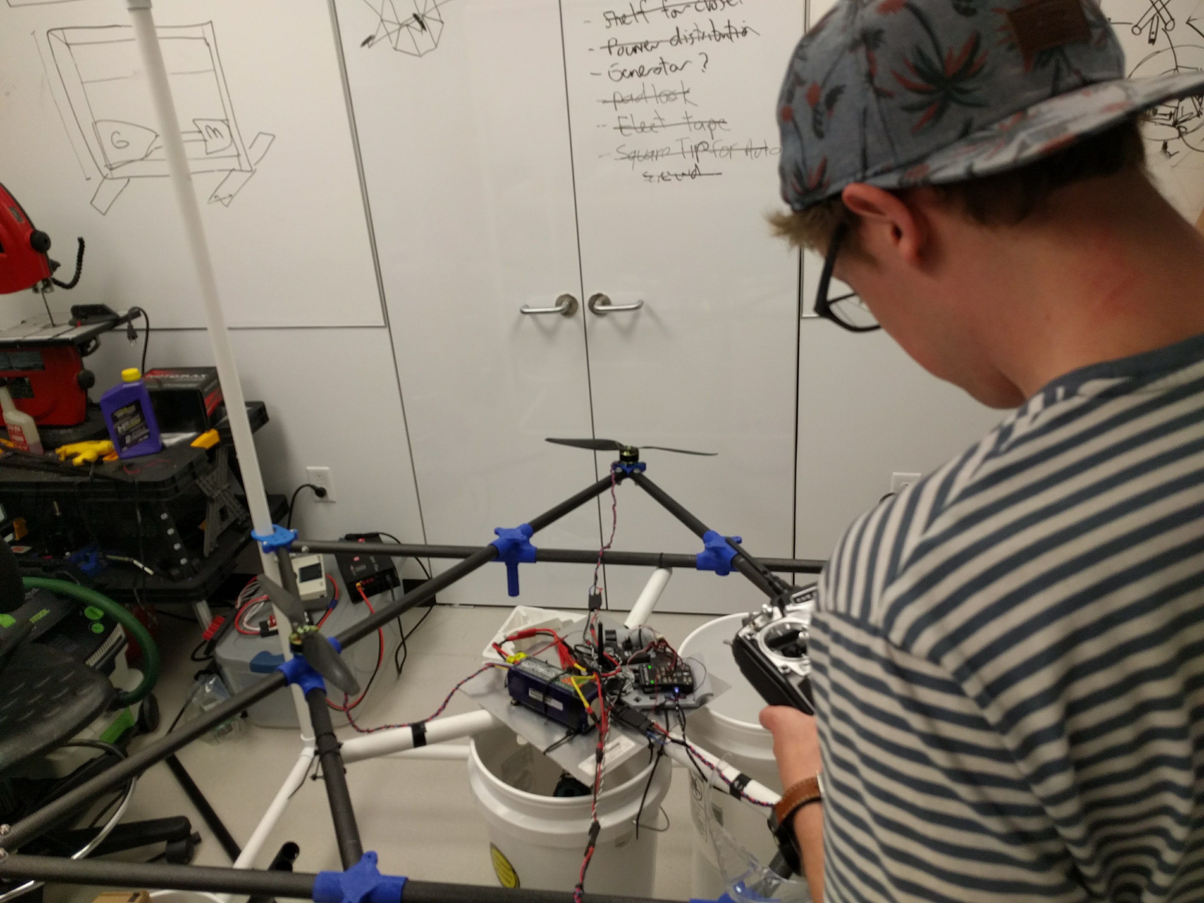 Hybrid Electric Generator for Heavy Lift Drone